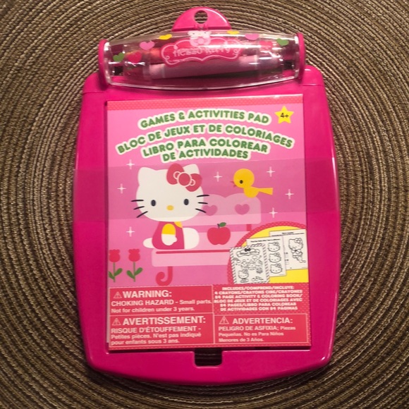 Hello Kitty | Toys | Hello Kitty Games Activity Pad | Poshmark